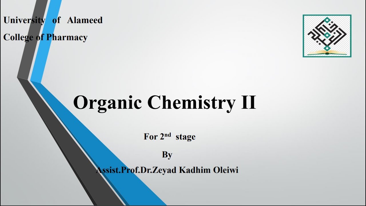 Organic Chemistry II lec04 - YouTube