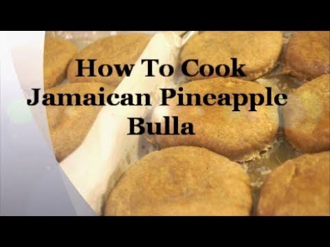 HOW TO MAKE REAL JAMAICAN AUTHENTIC PINEAPPLE BULLA CAKE RECIPE RIGHT ...