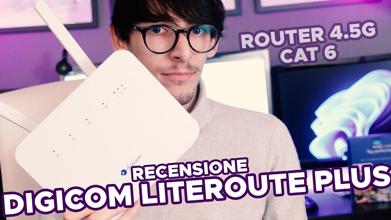 Miglior router economico 4G+ di Amazon! Recensione Digicom Literoute ...