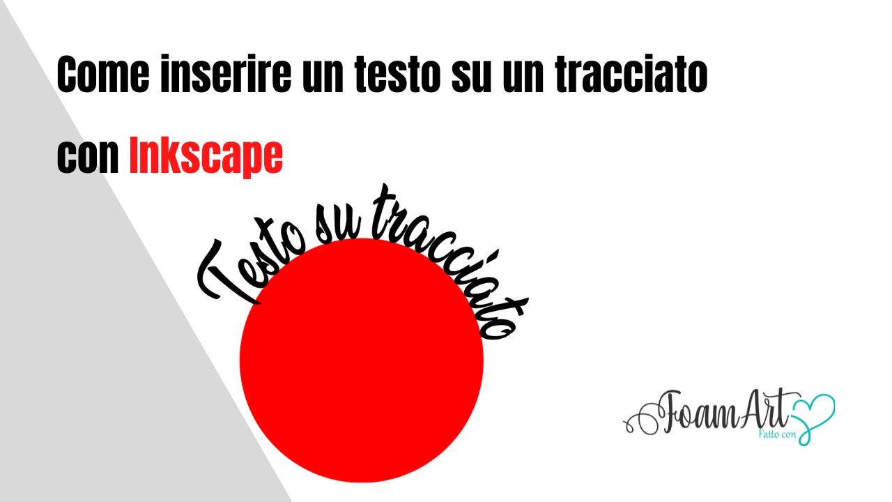 Come Inserire Un Testo Su Un Tracciato Con Inkscape How To Put Text Come Inserire Un Testo Su Un Tracciato Con Inkscape How To Put Text