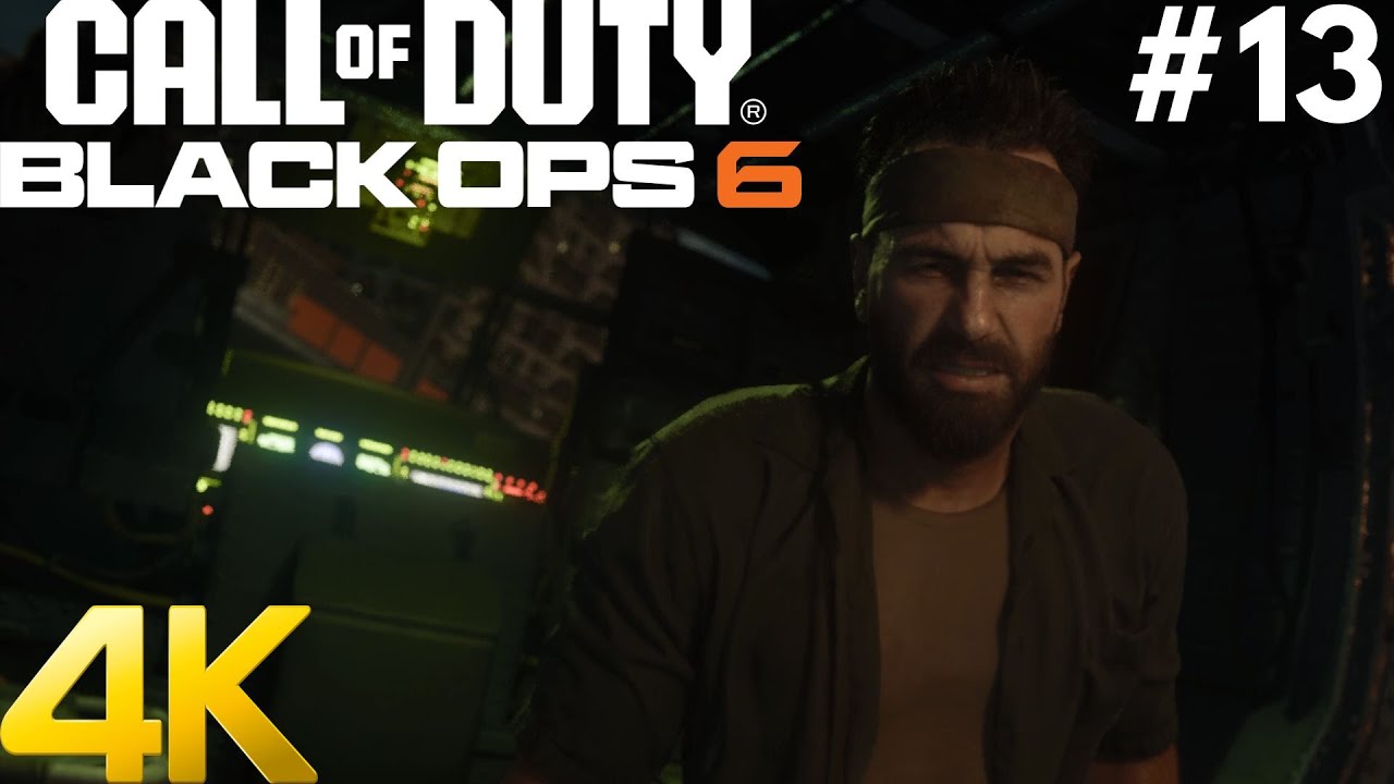 CALL OF DUTY BLACK OPS 6 4K PC Gameplay Walkthrough #13 - Checkmate ...
