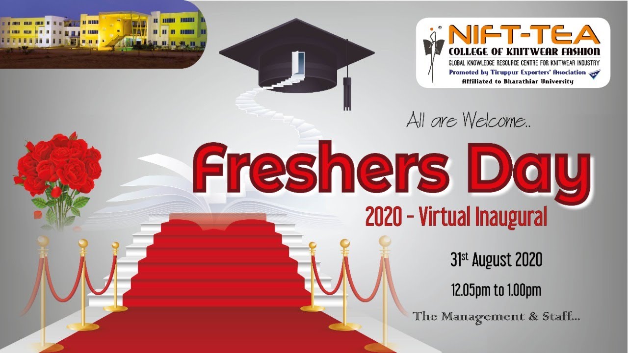 NIFT-TEA Freshers Day 2020 - Virtual Inaugural - YouTube