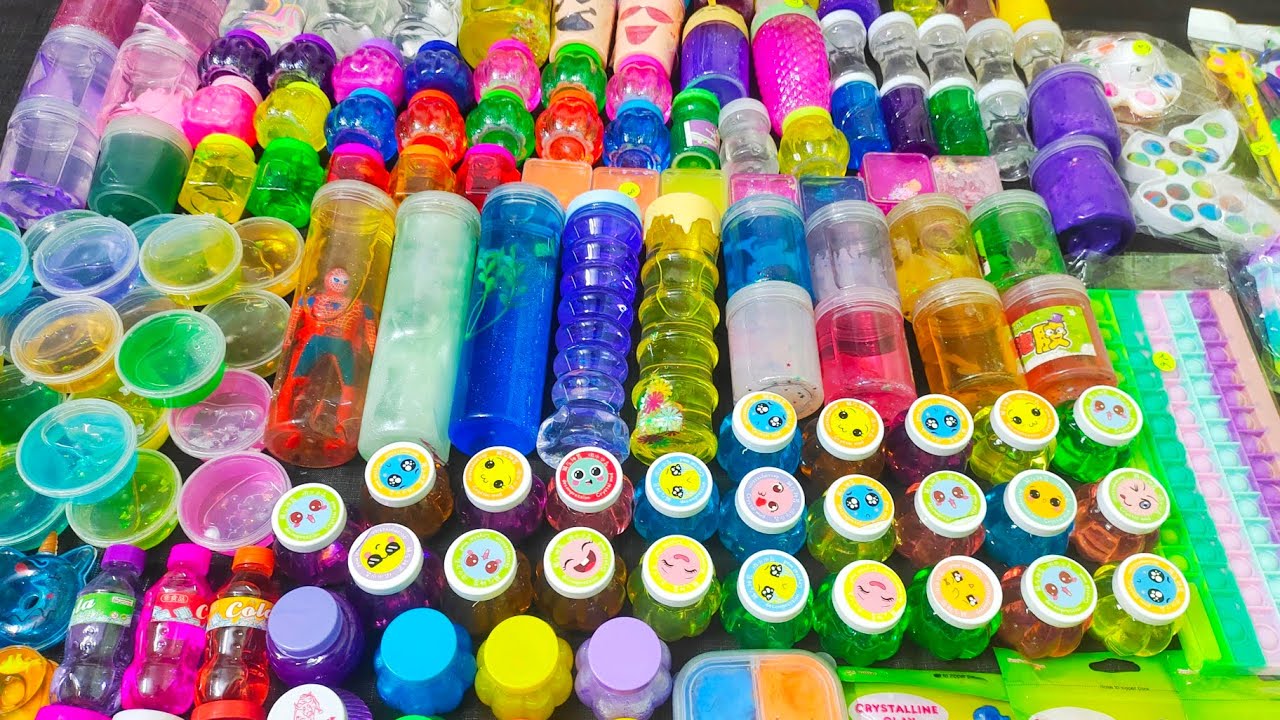 Different Slime collections 😱/Fun Mixing - YouTube