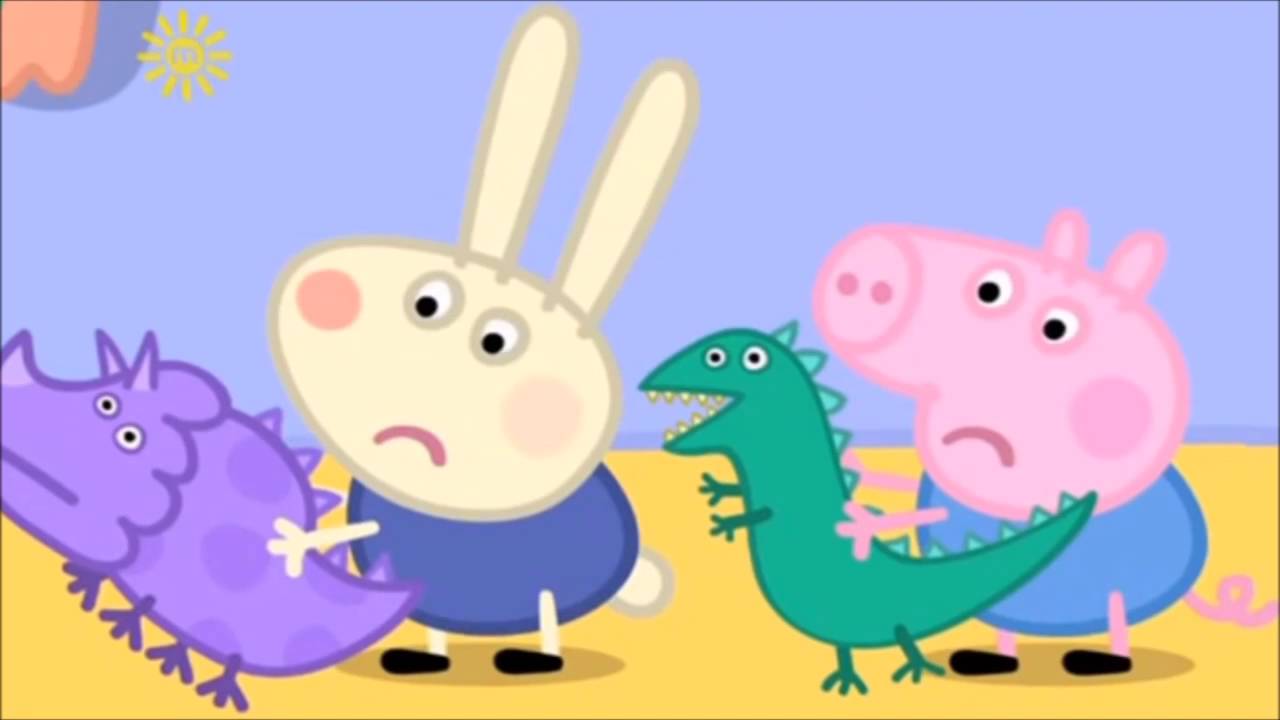 Peppa Pig (slowed down) - Richard rabbit comes to play - YouTube
