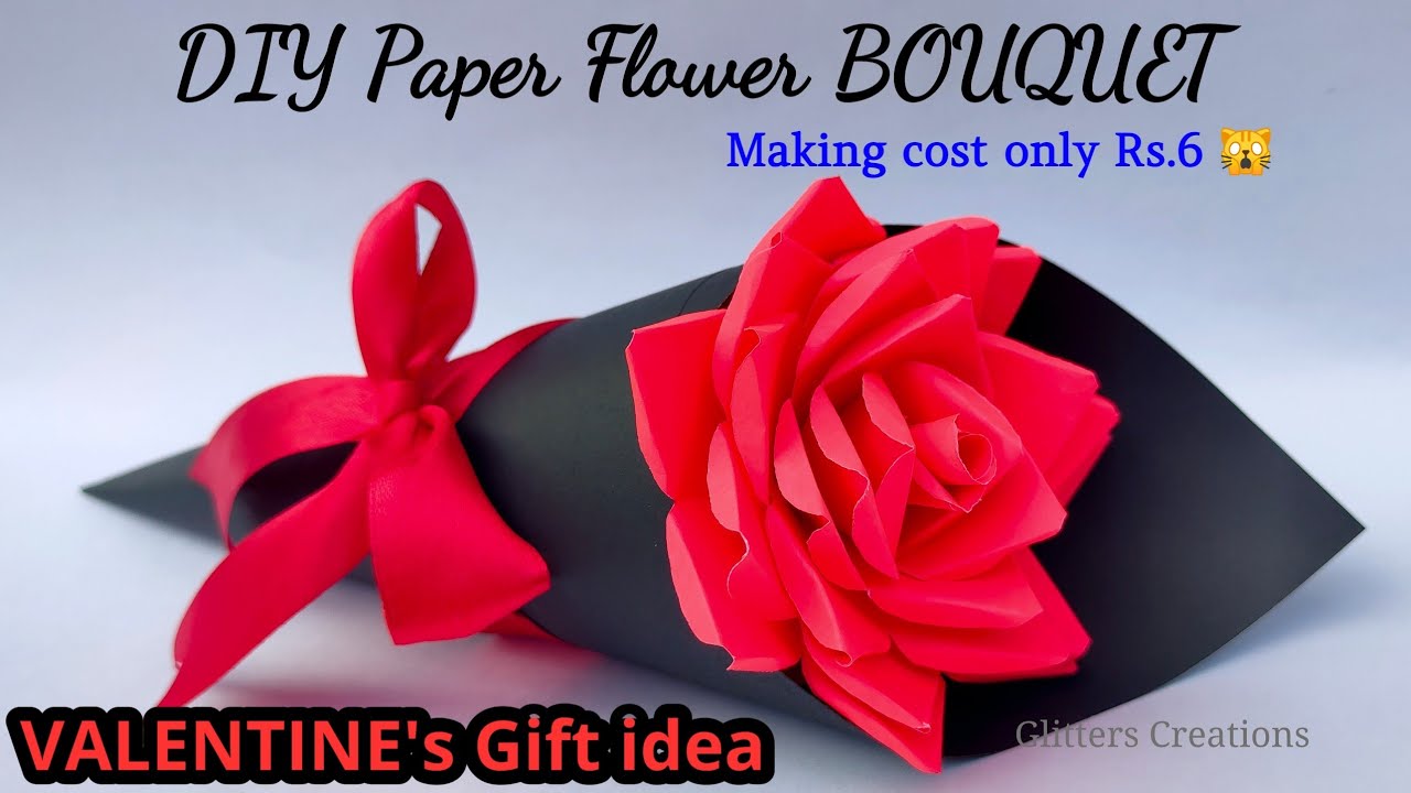 DIY Paper Flower BOUQUET Birthday Gift Ideas Flower Bouquet Making valentines Day Gift Ideas diy-paper-flower-bouquet-birthday-gift-ideas-flower-bouquet-making-valentines-day-gift-ideas