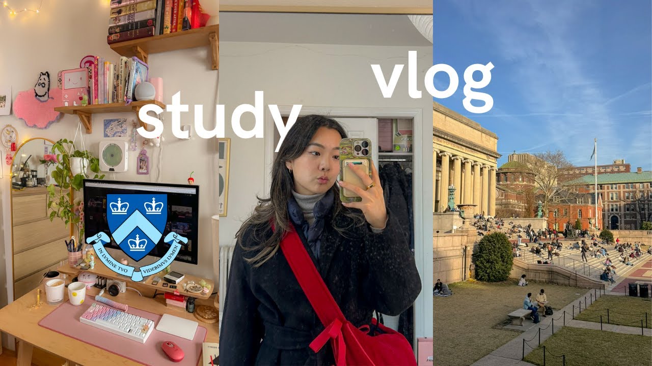 STUDY VLOG | productive day in my life as an ivy league film student in ...
