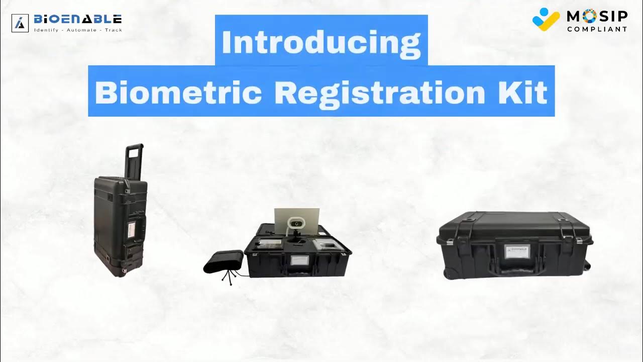 BioEnable Biometric Registration Kit | Efficient Biometric Enrollment for Secure Identification ...