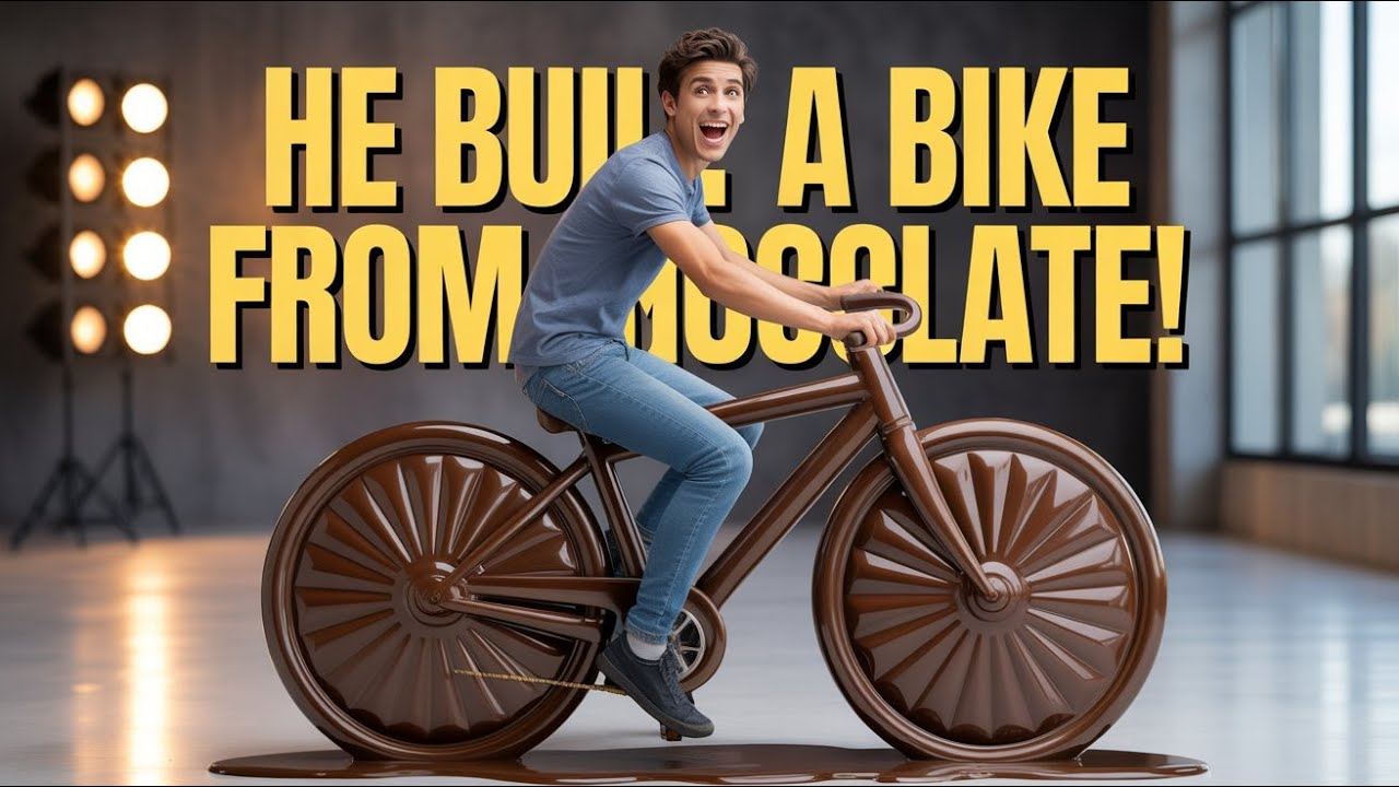 Chocolate Bike That Actually Works | Life Behind Work - YouTube