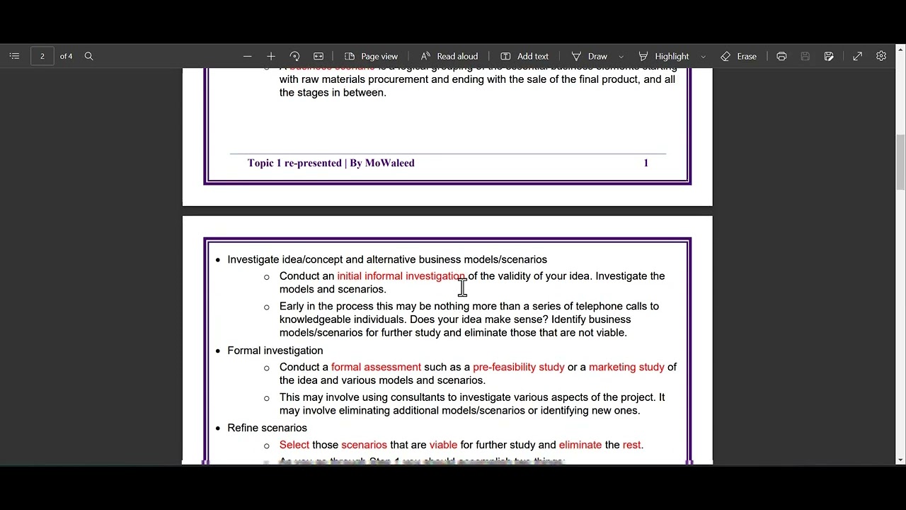 FS - Topic 1 - Summary - By MoWaleed - YouTube
