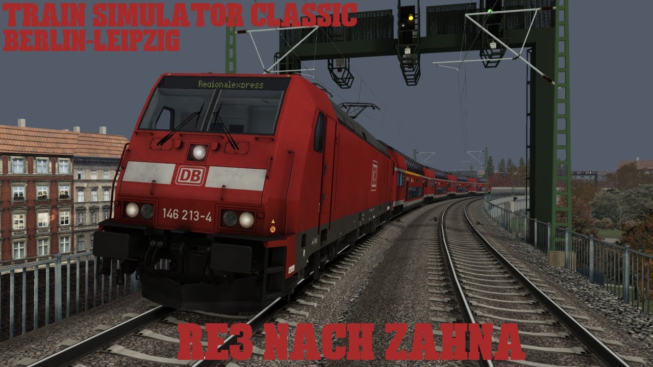 Train Simulator Classic/ Berlin-Leipzig/ RE3 nach Zahna (DB BR 146 NL ...