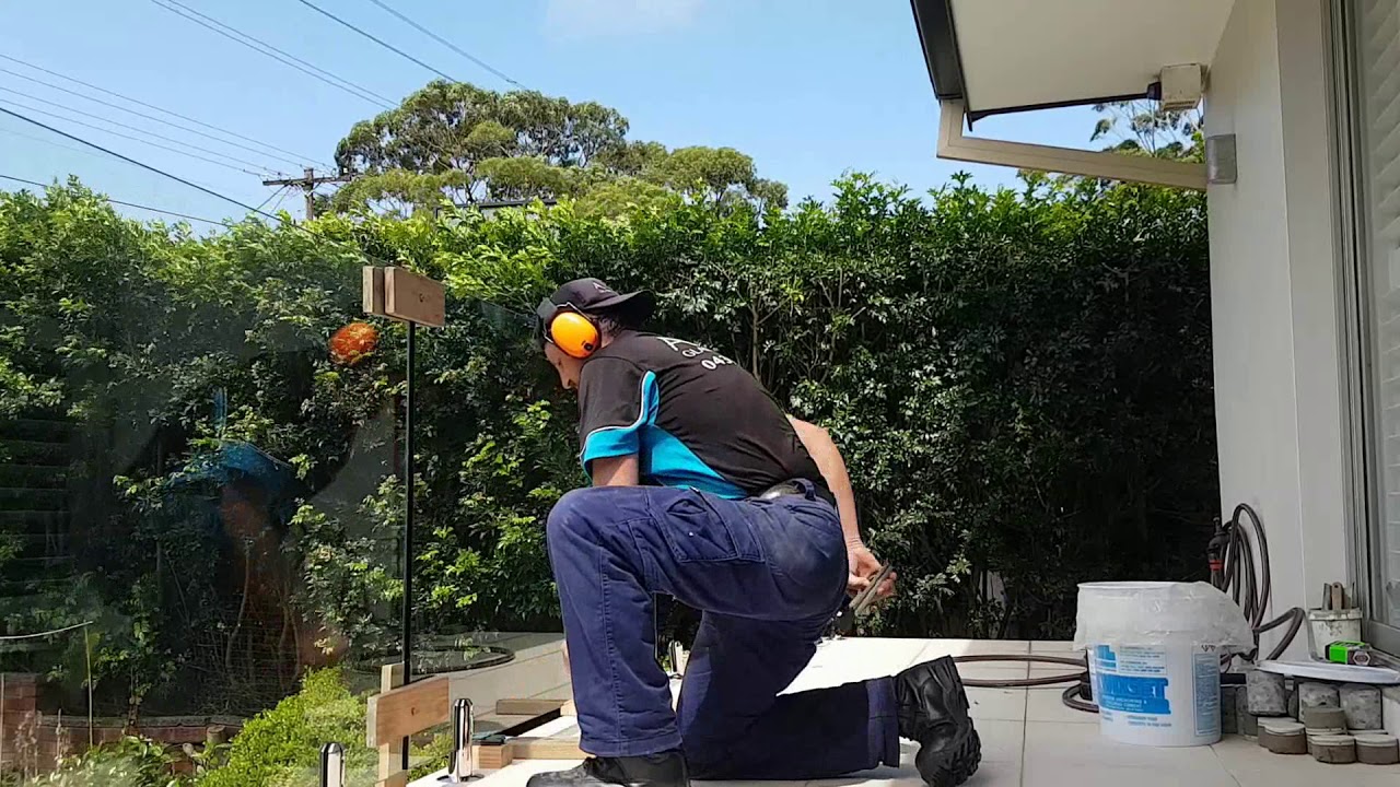Balcony Glass Installation - YouTube