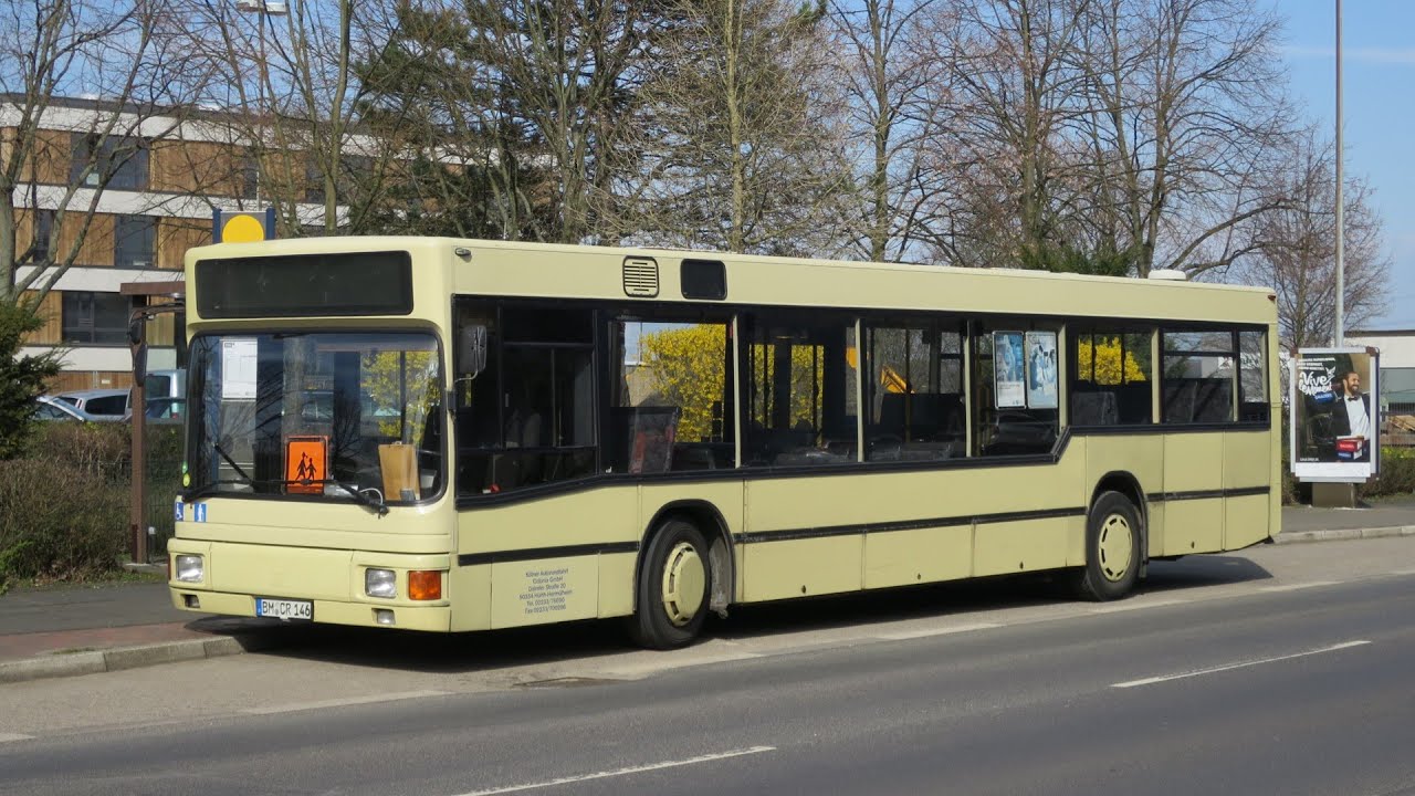 [Sound] Bus MAN NL 202 | BM-CR 146 | Kölner Autorundfahrt Colonia GmbH ...