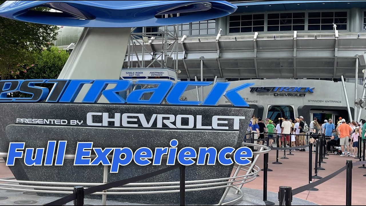 Test Track Epcot || Full Experience - YouTube