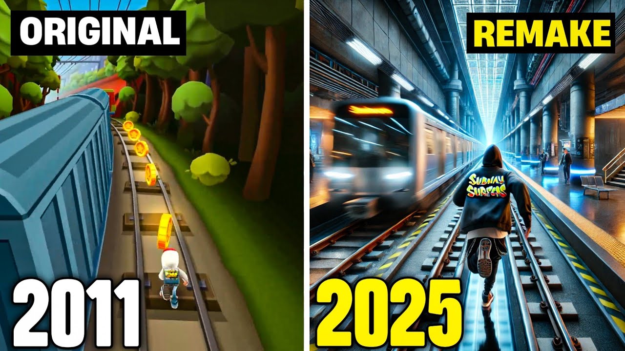 Top 3 Old Classic Mobile Games Remake with Ultra-Realistic Graphics ...