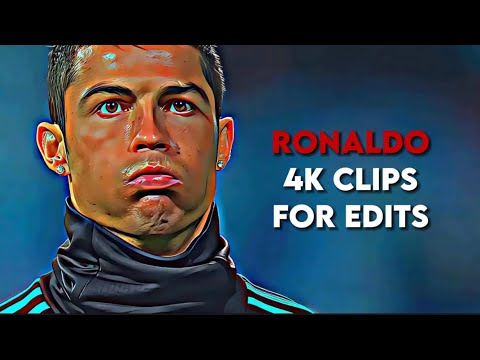 Ronaldo 4k clips for edits - YouTube