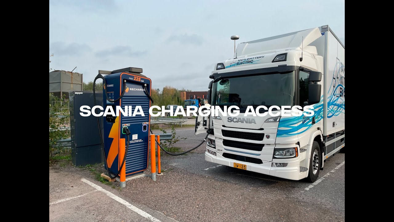 Scania Charging Access - YouTube