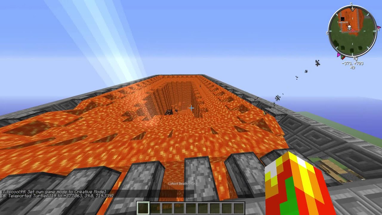 Minecraft Burning Hotel - YouTube