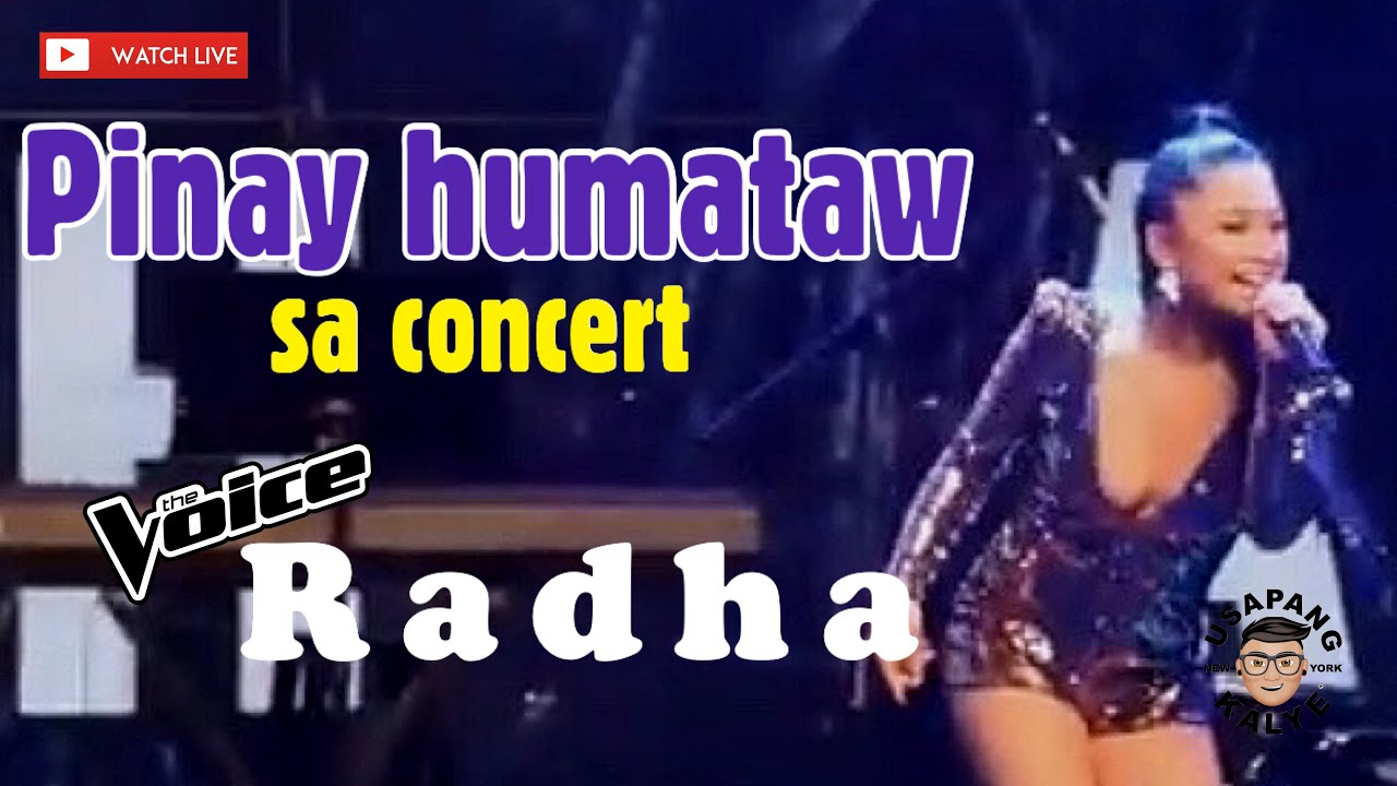 Malupet na performance ni Radha ng the voice kita mo? - YouTube