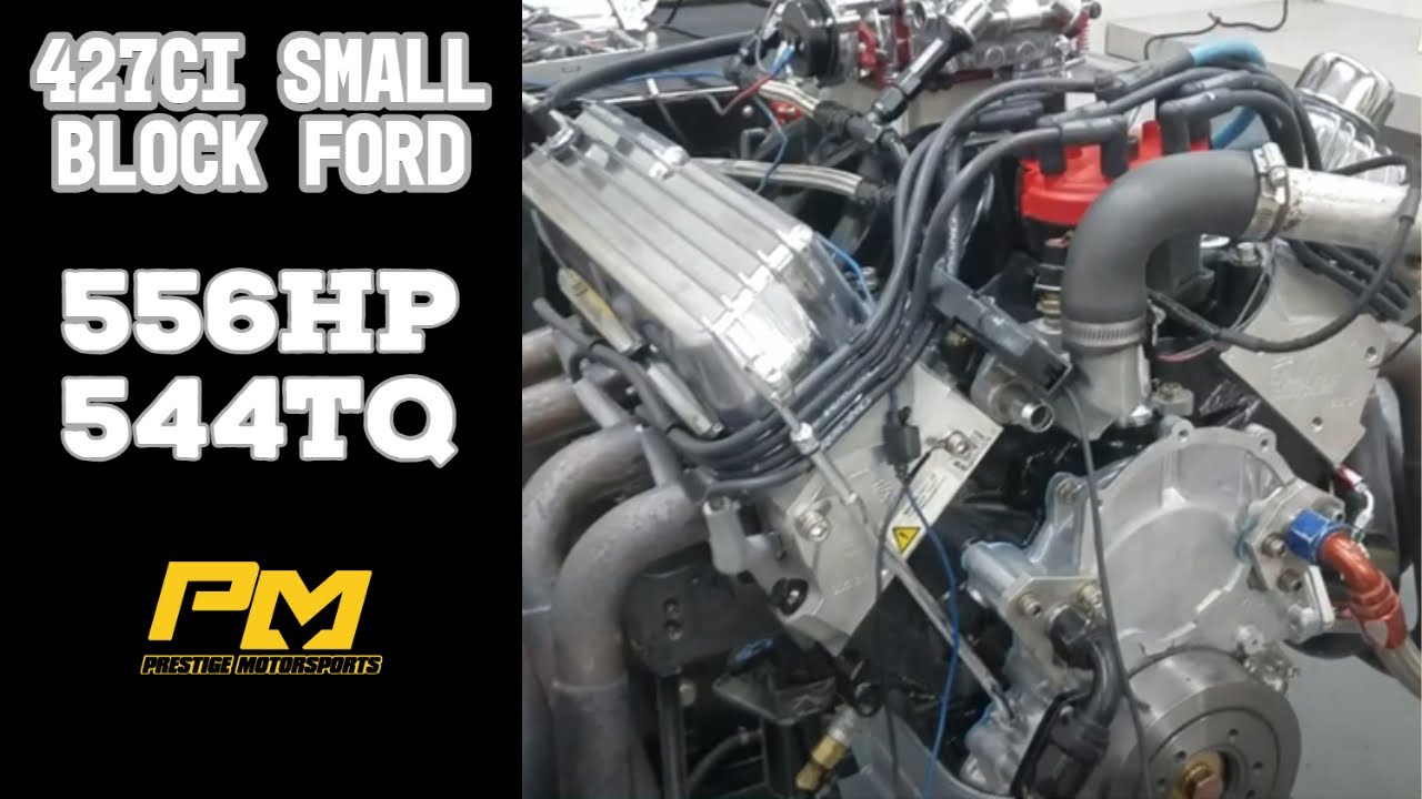 Craig's 427 Small Block Ford Dyno Testing at Prestige Motorsports ...