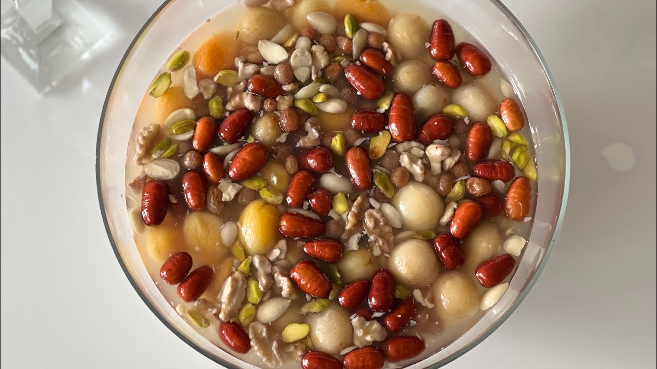 Haft Mewa / Dried fruit compote recipe (Afghan Recipe) - YouTube