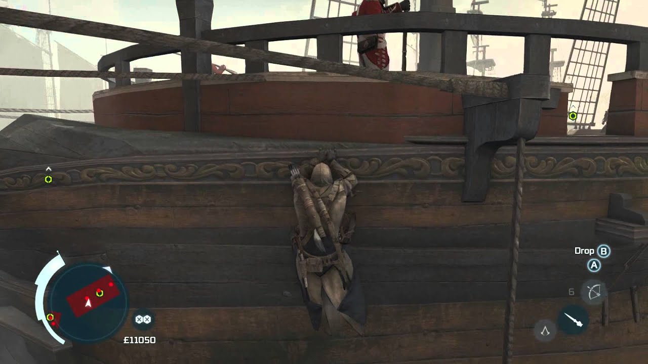 Assassin's Creed 3 - Tips to air assassinate the grenadier - YouTube