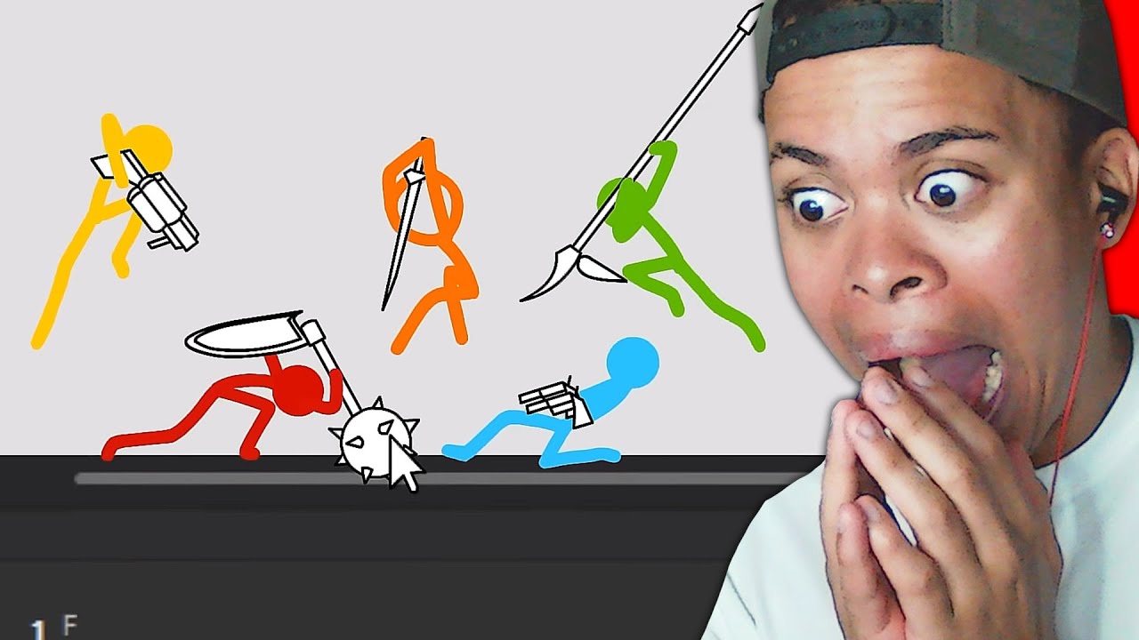 LA ANIMACION DE STICKMAN MAS INCREIBLE DEL MUNDO !! ANIMATION VS ...