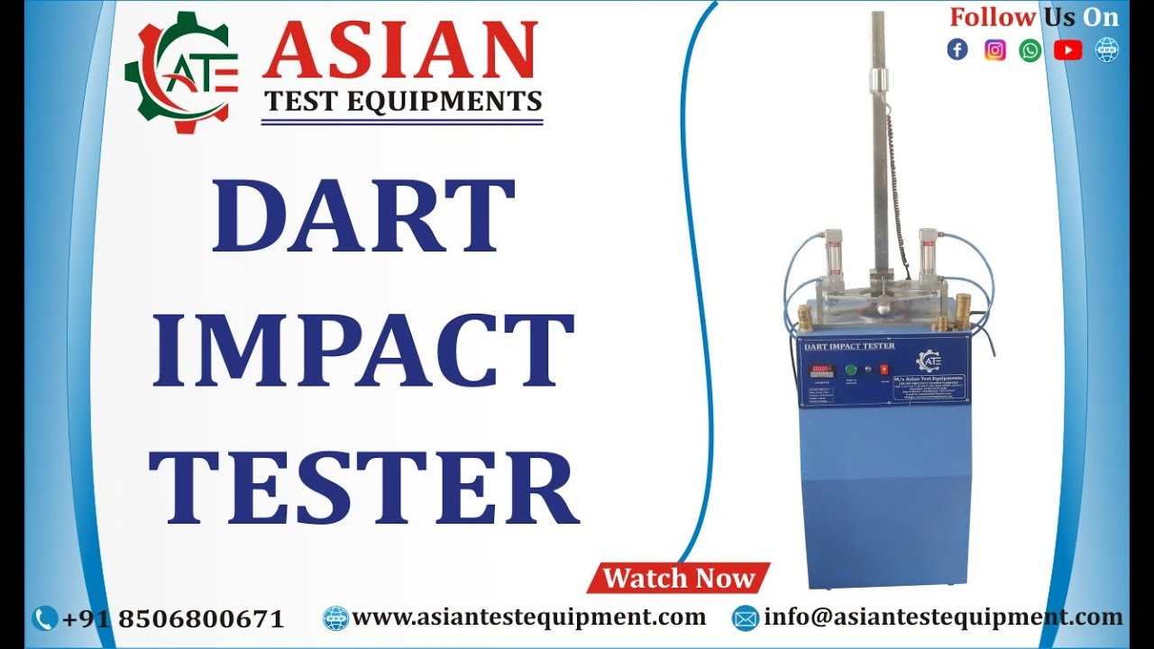 DART IMPACT TESTER | ASIAN DART IMPACT TESTER | PLASTIC FILM IMPACT ...