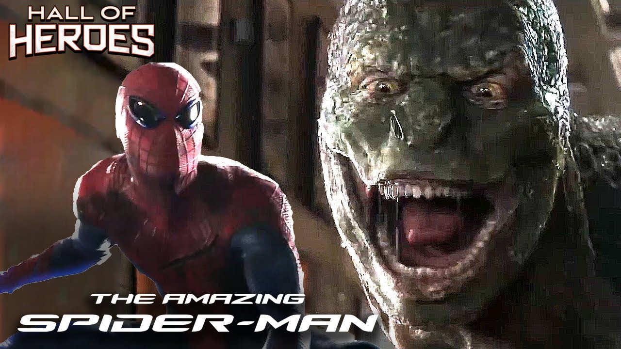 The Lizard Attacks Peter Parker's Highschool | The Amazing Spider-Man ...