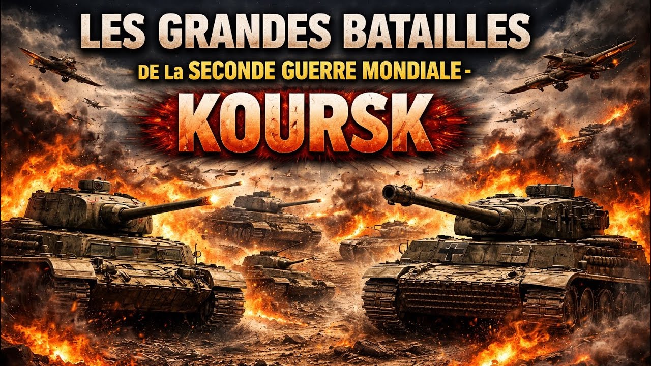 Les Grandes Batailles De La Seconde Guerre Mondiale - Koursk - YouTube