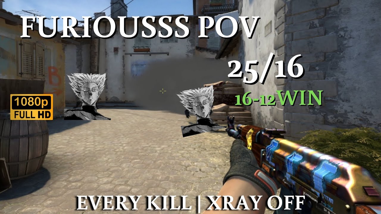 FURIOUSSS 25Kills Playing Inferno On FACEIT! POV | CSGO - YouTube