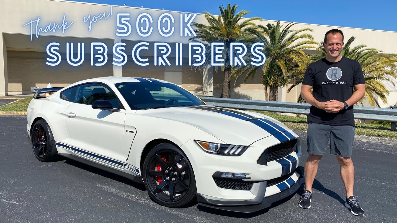 BIG NEWS in the Shelby GT350R on Raiti's Rides! 500k subscribers - YouTube