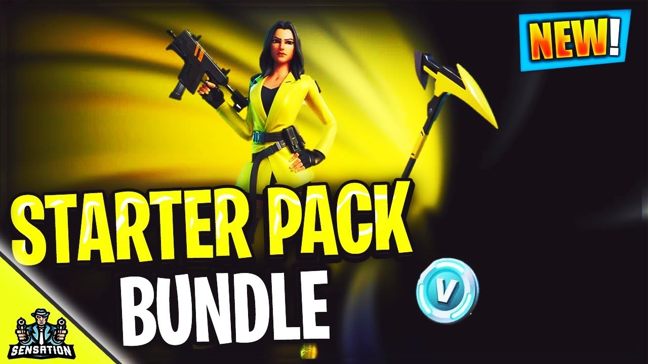 The *NEW' "YELLOWJACKET STARTER PACK" In Fortnite! - YouTube