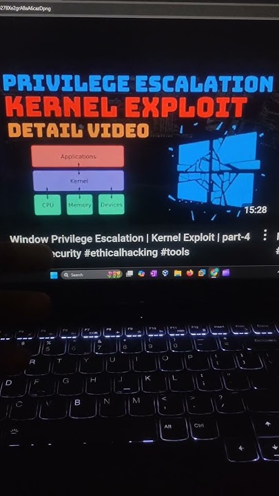kernel exploit window privilege escalation #cybersecurity #ethicalhacking #advancedhacking # ...
