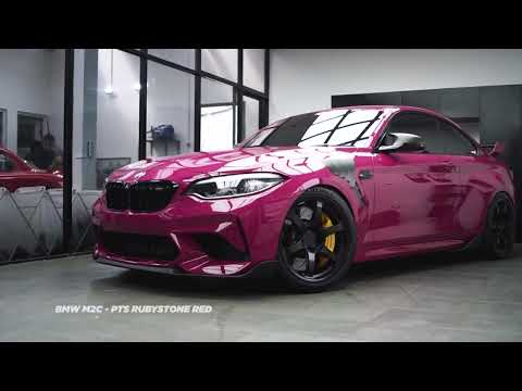 PTS Rubystone Red - BMW M2C. SPPF Removable Paint Color Changing ...