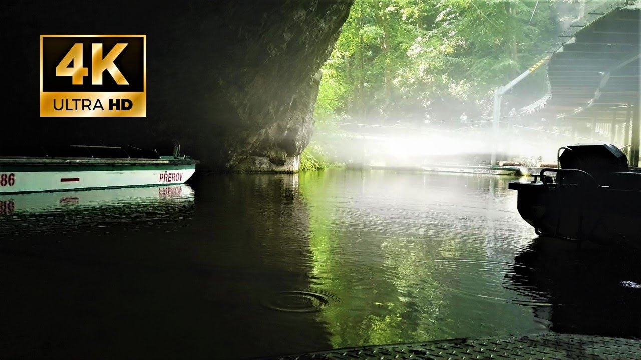Punkva Cave - Boat Ride in the Cave - Czech Republic - YouTube