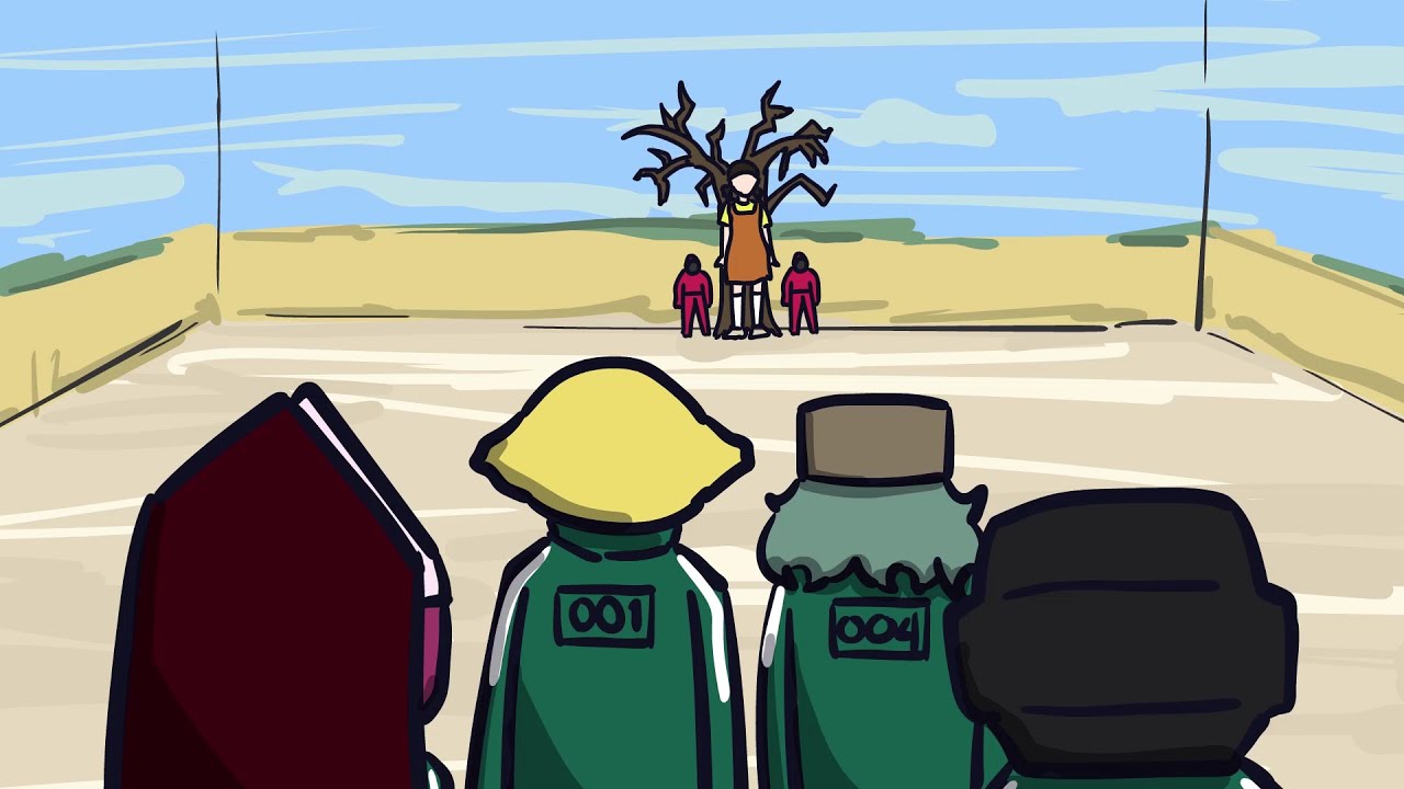 SQUID GAME GREEN LIGHT RED LIGHT | FNF CHARACTERS | ANIMATION - YouTube