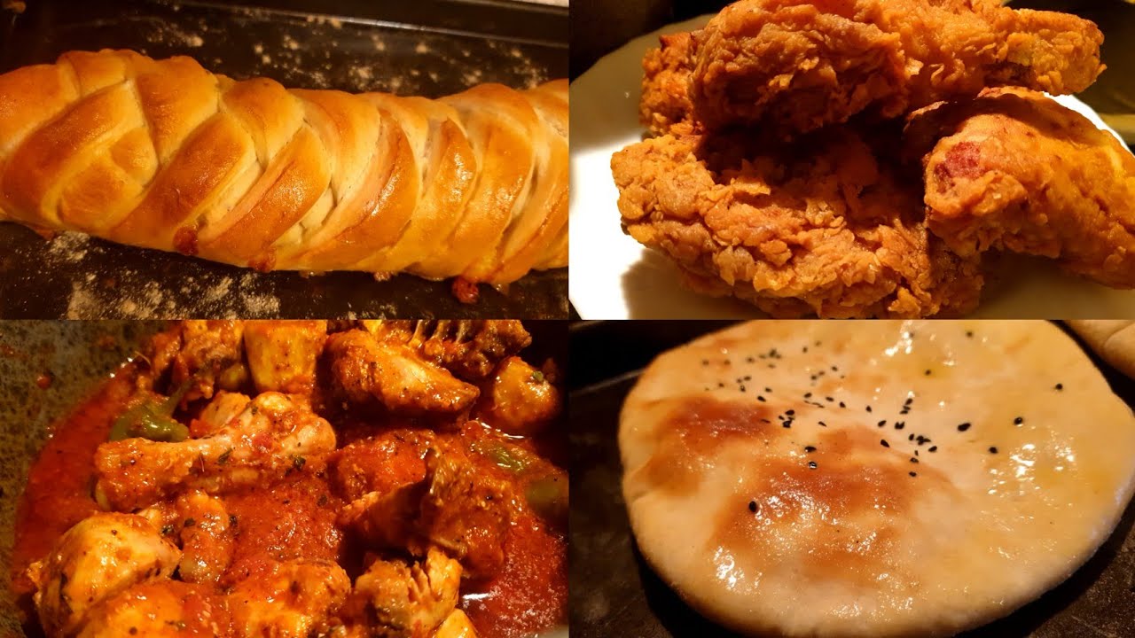 Chicken Bread Recipe - Easy Bread Recipe | KFC style Fried Chicken ...