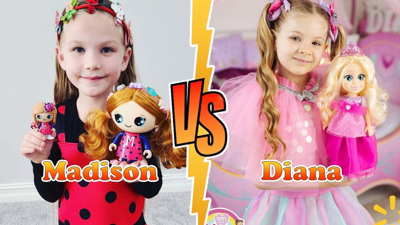 Kids Diana Show VS Madison (Madison and Beyond) Stunning Transformation ...