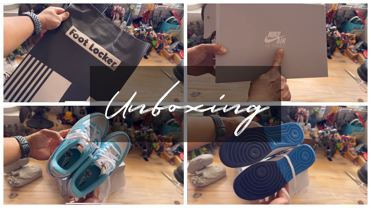 Nike Air Force 1 Low LV8 2 Light Photo Blue Deep Royal DZ2660-100 #nike ...