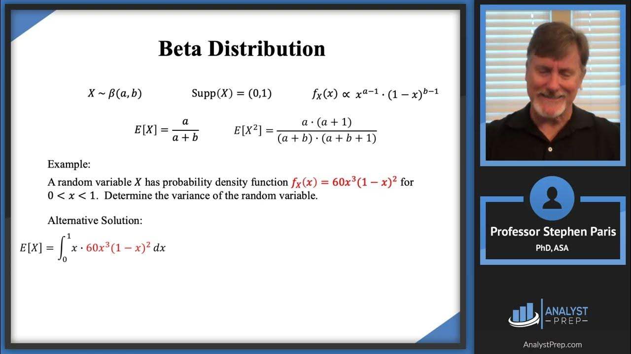 Beta Distributions (SOA Exam P – Probability – Univariate Random Variables) - YouTube