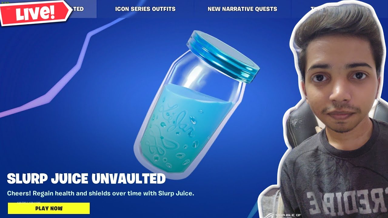 New Update Slurp Juice Fortnite Chapter 4 Live! | Fortnite Middle East ...