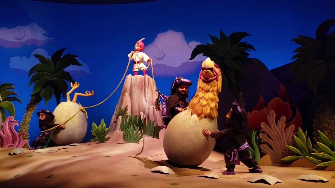 Tokyo Disney at Sea Sinbad's Seven Voyages - YouTube