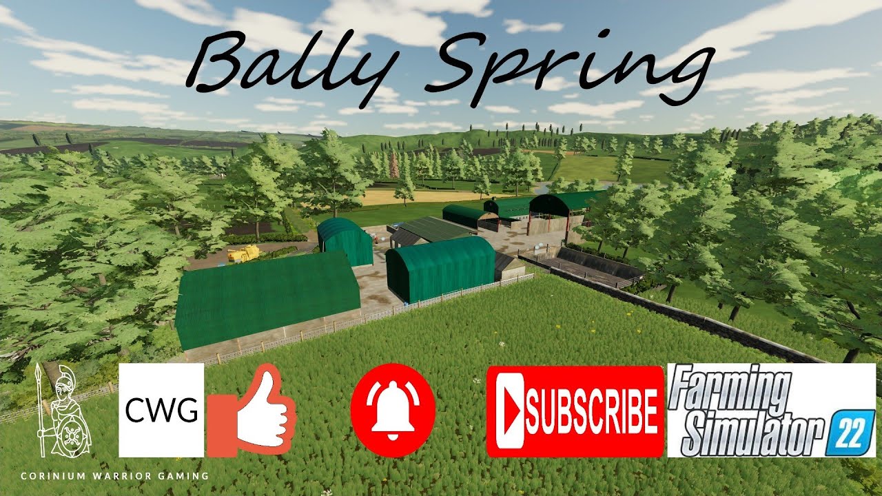 Farming Simulator 22, Bally Spring, Xbox seriesX Game play. - YouTube