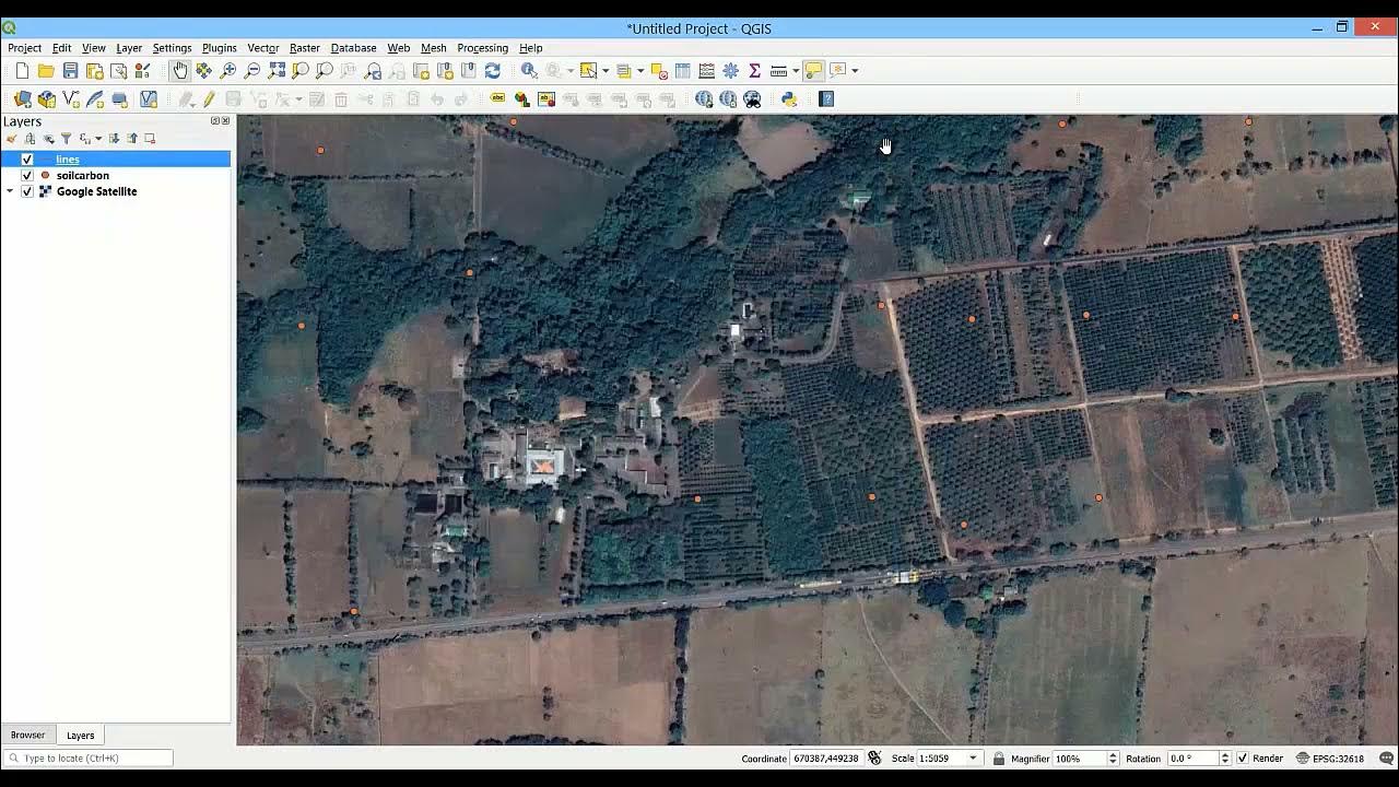 Qgis How To Digitize New Line Or Polygon Shapefiles Spatial Analysis With Qgis Youtube