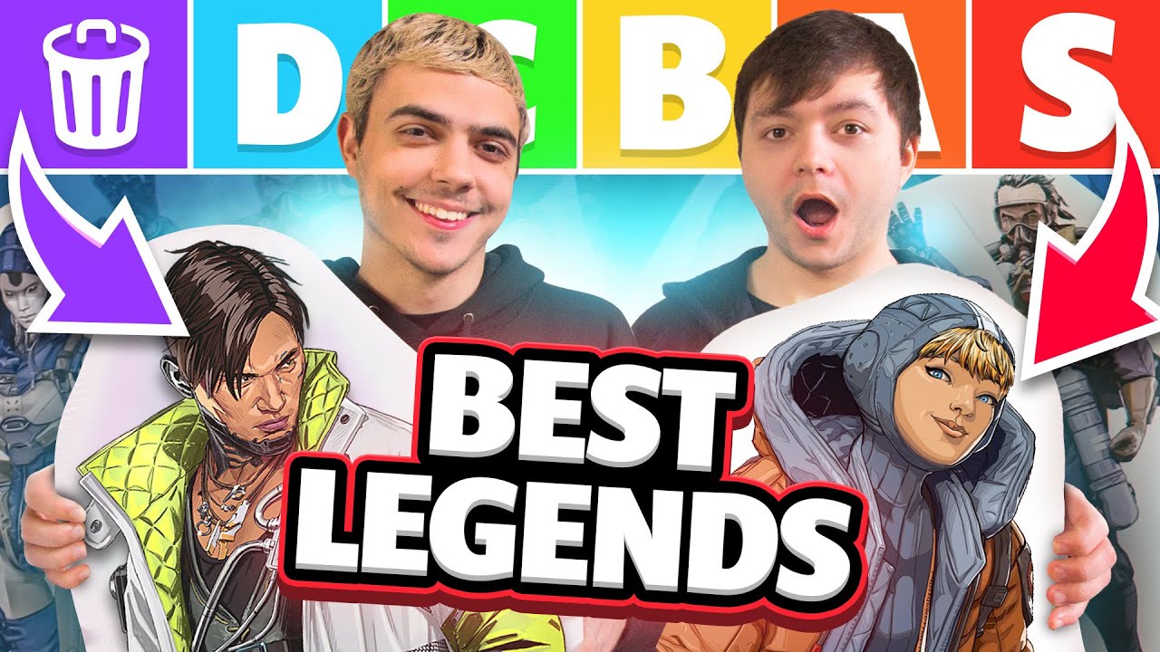 Ranking Every Legend in THE BIGGEST Legend Tier List | TSM Apex Legends ...