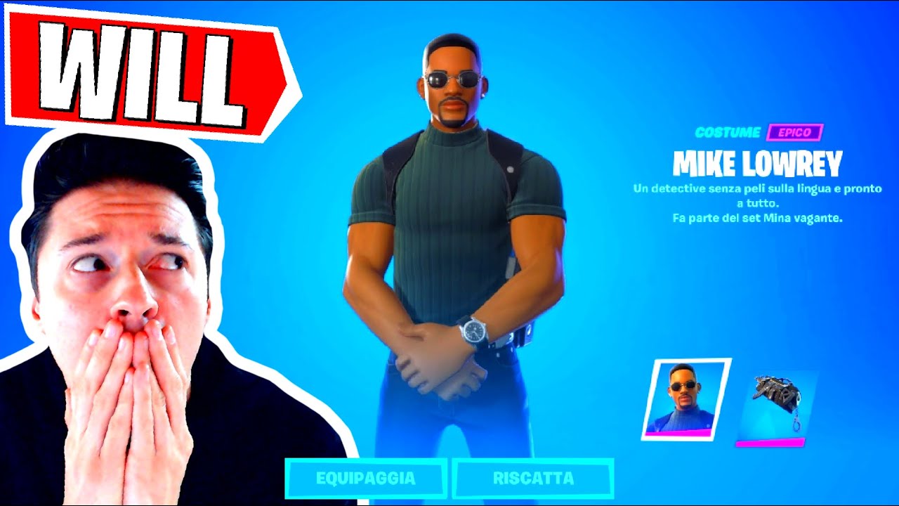 WILL SMITH ARRIVA SU FORTNITE CON LA SKIN DI MIKE LOWREY (BAD BOYS ...