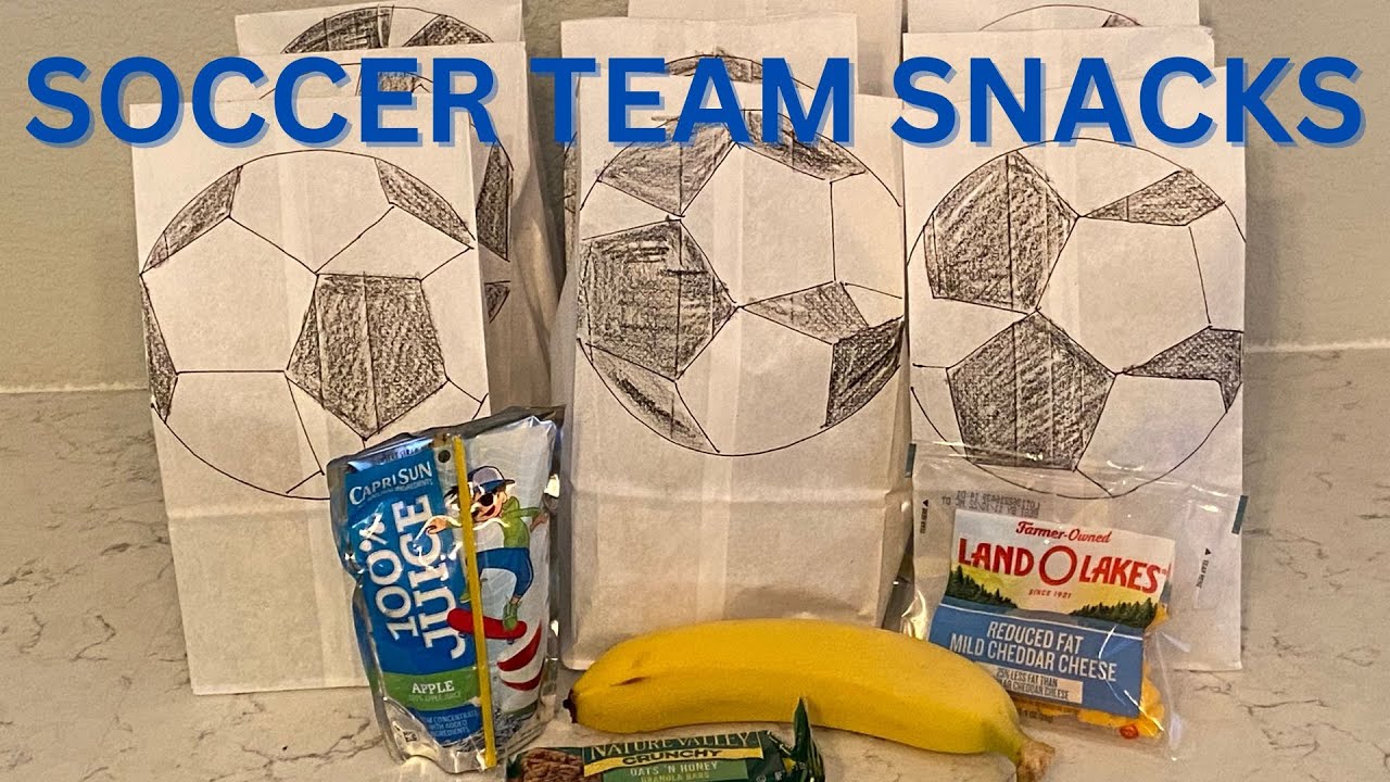 Soccer team post-game snacks. #soccermomlife - YouTube