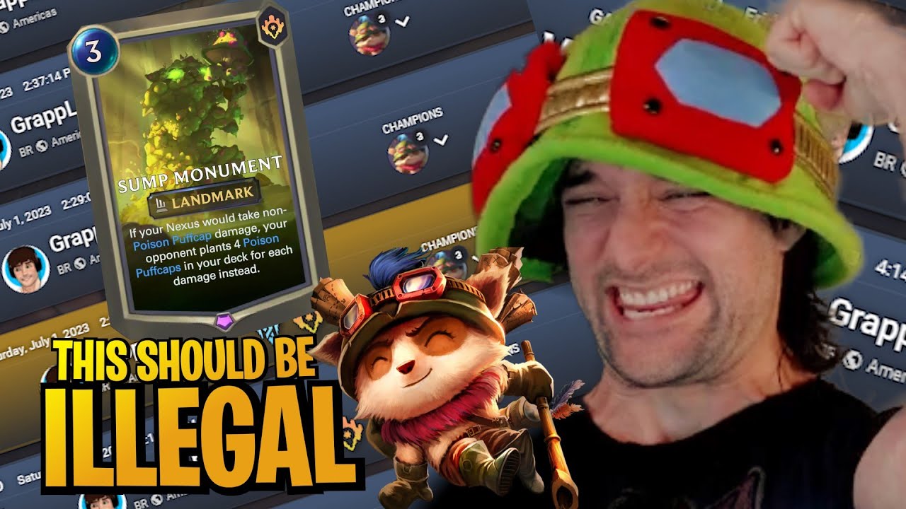 SUMP MONUMENT should be ILLEGAL! | Legends of Runeterra - YouTube