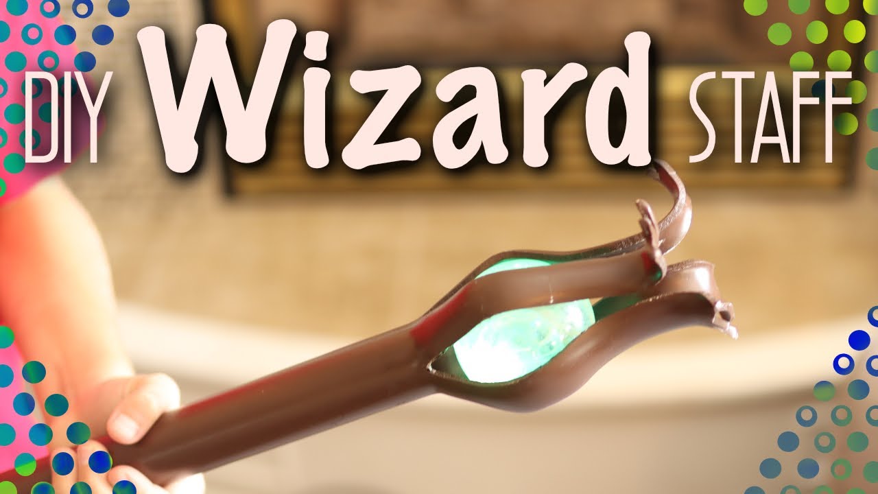 How to Build a WIZARD STAFF from Scratch | Easy DIY LOTR or Onward ...