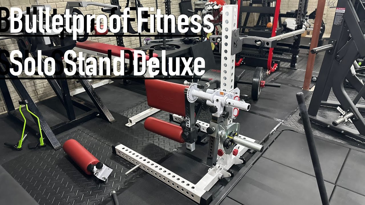Bulletproof Fitness Solo Stand Deluxe Unboxing and First Uses - YouTube